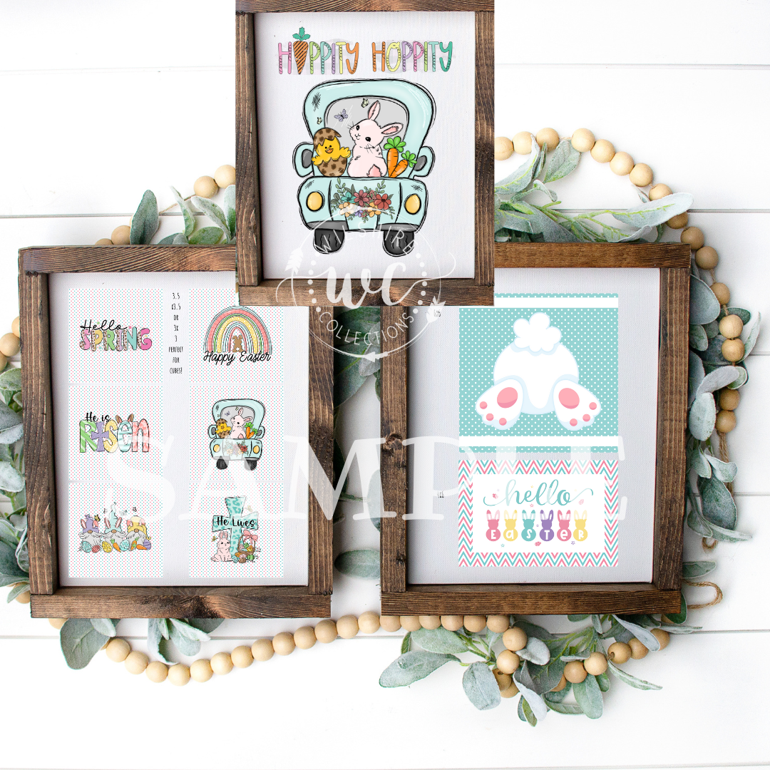 Hippity Hoppity Spring Printable Crafters Bundle | Wilshire Collections ...