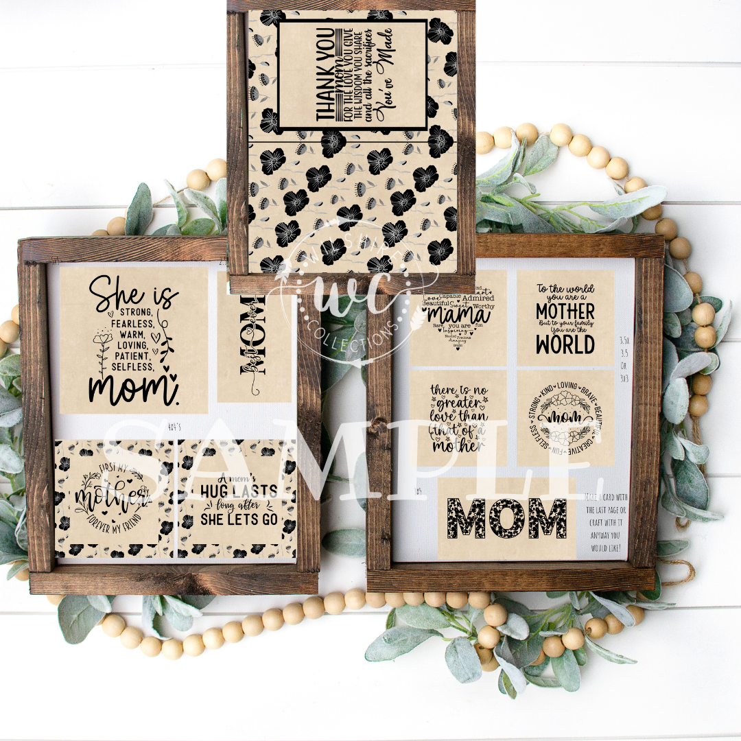 Best Mom Ever Printable Crafters Bundle | Wilshire Collections ...